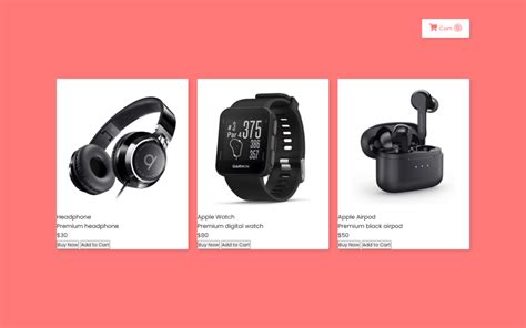 How To Make Product Card Hover Effect Using JQuery Rocoderes