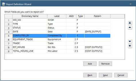 Reporting Report Definition Wizard Directline Knowledgebase