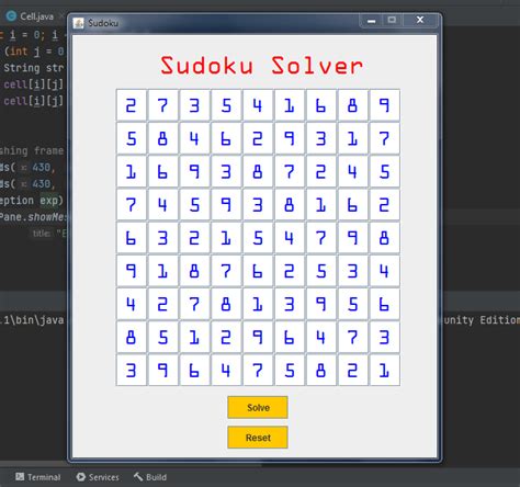 GitHub Starc7 Sudoku Solver