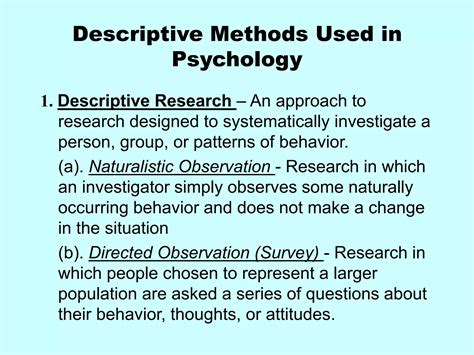 Descriptive Methodspptx