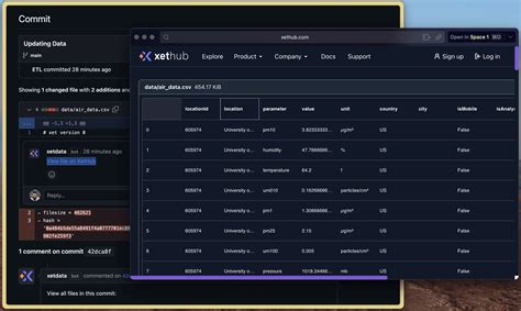 Xethub Run Simple Etl Pipelines Inside Github Using Git Xet And Github Actions