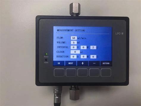 Hydraulic Oil Particle Counter Iso4406 And Nas1638 Standards