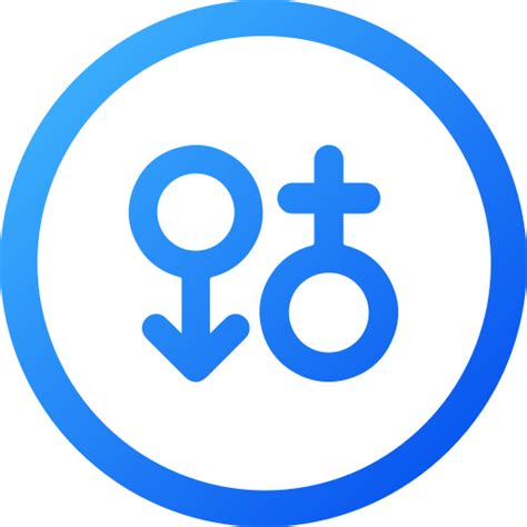 Male Female Generic Gradient Fill Icon