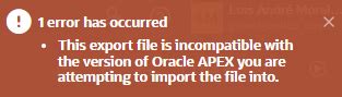 How To Export Import An Application From Oracle Apex To Apex X Oracle Forums