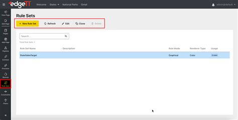 Edge Technologies Inc Documentation Rule Sets