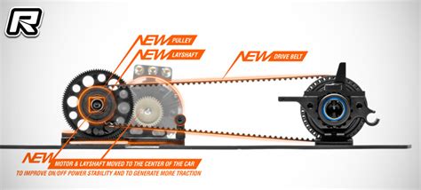 Red RC Xray T4F21 FWD Touring Car Kit