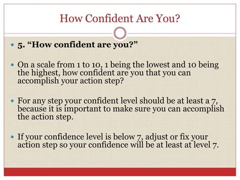 Develop Specific Action Steps Pptx