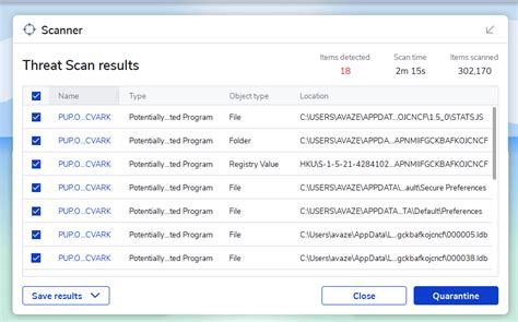 So I Downloaded Malwarebytes And Scanned For The First Time And I Have 18 Of The Same Threats