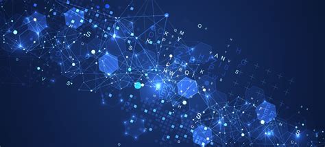 Abstract Hexagon Background With Plexus Effect Vector Image