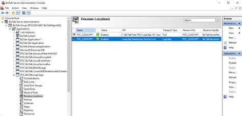 Biztalk Server 2020 Logic App Receive Adapter The Error Occurred