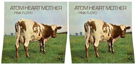 Pink Floyd Atom Heart Mother Album Cover 1970 Cross View