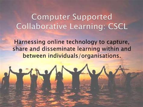 Computer Supported Collaborativelearningfinal Pptx