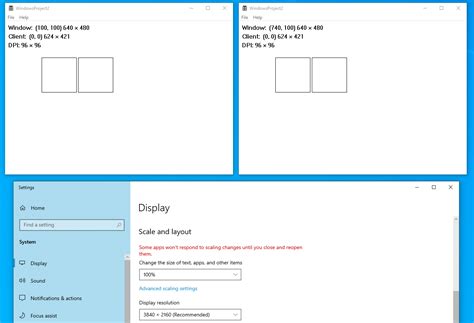 On Windows Why Does My App S Window Still Get Resized When I Set The DPI Awareness Context