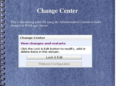 Weblogic Cluster Console Ppt Free Download