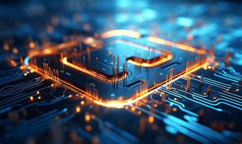 Premium Ai Image Circuit Board With Microchips And Processor Closeup 3d Rendering