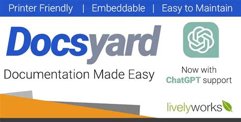 Docsyard Easy Documentation Tool Chatgpt Ai Support Php Script