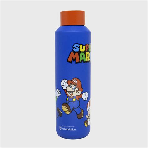 Garrafa Acqua Turma Do Mario Ref 17379 Loja Star Games