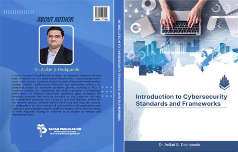 Introduction To Cybersecurity Standards And Frameworks Taran Publication