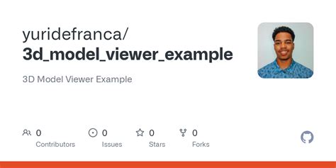 github yuridefranca 3d model viewer example 3d model viewer example