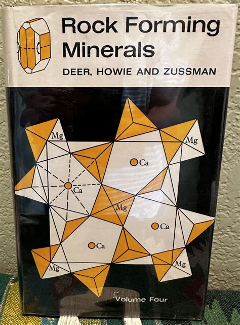 Rock Forming Minerals Vol 4 Framework Silicates By Wa Deer Etal