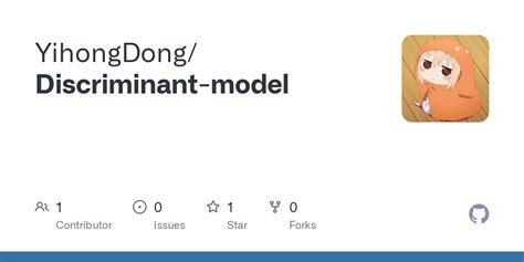 Github Yihongdongdiscriminant Model