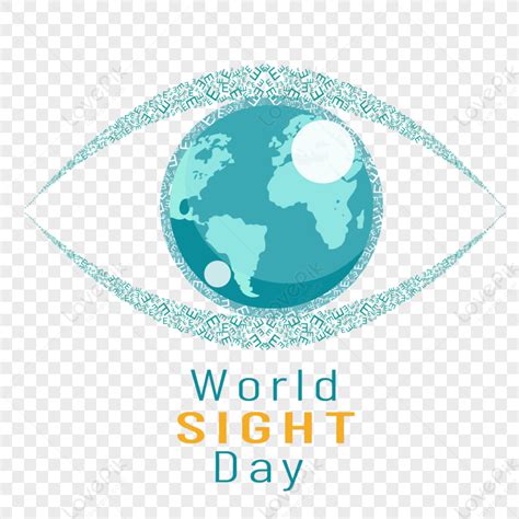 세계 시력의 날 손으로 그린 세계 사랑의 눈 데이 비전 지구 일러스트시험전망 Png 일러스트 무료 다운로드 Lovepik