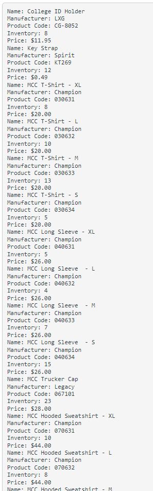 Solved USING JAVA Item Java InventoryDB Java And Chegg
