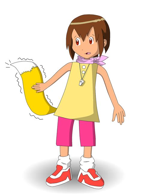 Kari Growing A Renamon Tail By PikachuFan60 On DeviantArt Kari Growing A Renamon Tail By PikachuFan60 On DeviantArt