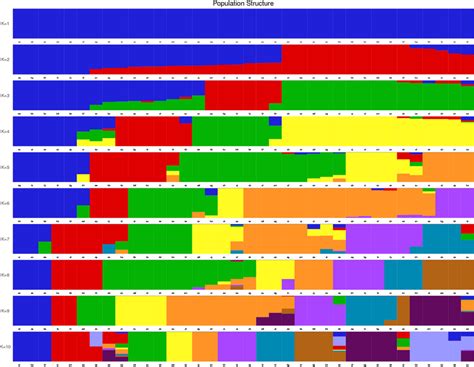 Cross Individual Clustering Corresponding To Each K Value Download