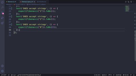 String Test Case In The Fibonnaci Module Errorneosly Uses Instead Of