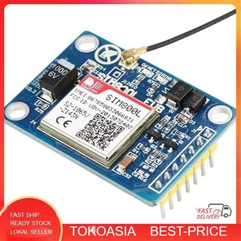 Jual Sim 800l V2 Upgrade Version Gsm Gprs Module For Arduino 5v Di Seller Kingyo Cengkareng