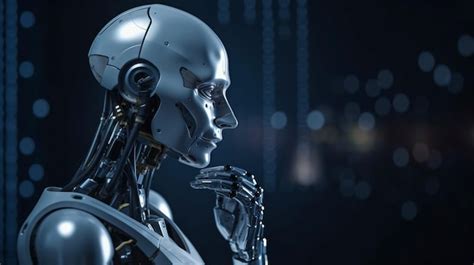 Premium Photo Robotic Ai Or Generative Ai