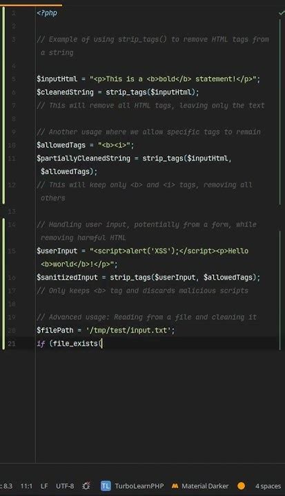 Which Php Function Removes Html Tags Safely Which Php Function