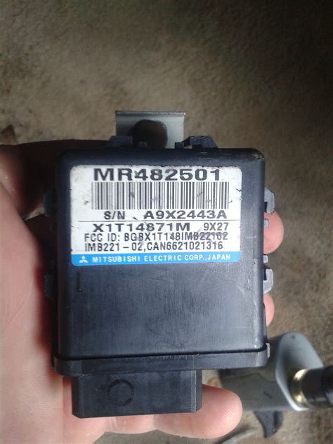 Back Again With Another Ecu Immobilizer For My 2000 Eclipse Everything