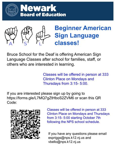 Basic Asl Classroom
