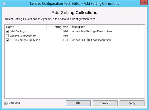 Modifying A Configuration Item Lxci Configpack Sccm Lenovo Docs