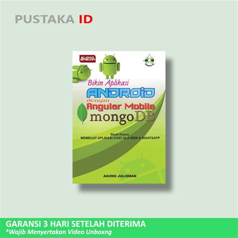 Jual Buku Bikin Aplikasi Android Dengan Angular Mobile Dan Mongodb