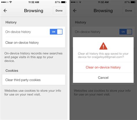 How To Delete Your Internet Search History