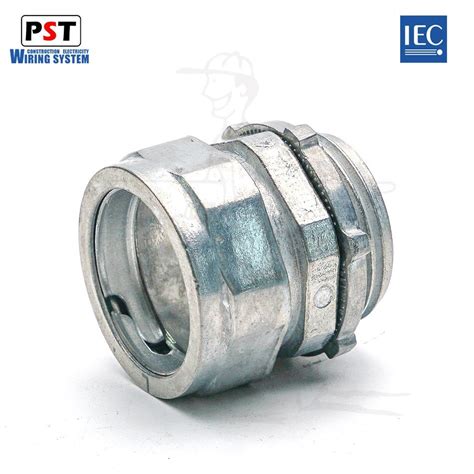 Emt Conduit Compression Connector Terminal Zinc Connector Emt Fittings Emt Compression