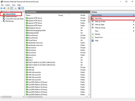 How To Enable A Port In Windows Firewall In Windows 10 Nucleio Information Services