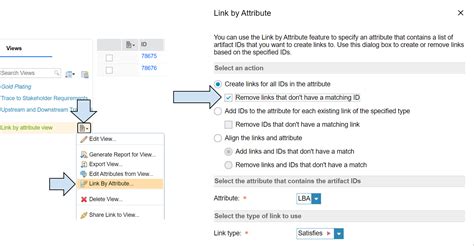 Link By Attribute Feature In Ibm Doors Next