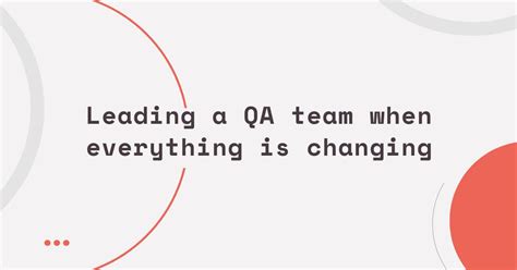 Qa Leadership Qa Teammanagement Resilience Dan Sapohov