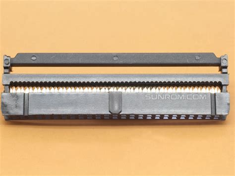 50 Pin Idc Female Connector With Strain Relief [6126] Sunrom Electronics
