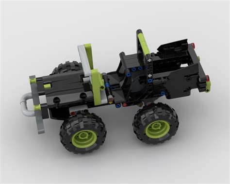 Lego Moc Offroader 42118 Alternative By Erikgs Rebrickable Build With Lego