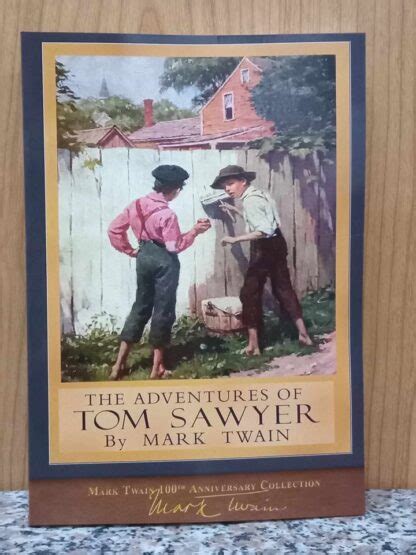 The Adventures Of Tom Sawyer Original Illustrations Yangon Book Shop