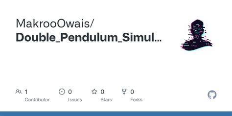 github makrooowais double pendulum simulation