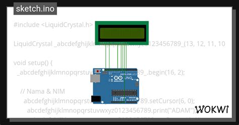 Liquidcrystal H Wokwi Esp32 Stm32 Arduino Simulator