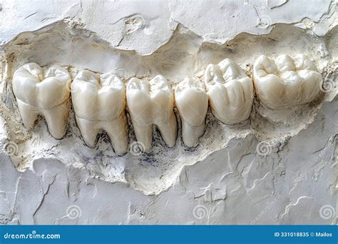 Identifying Dental Plaque On Tooth Stone A Clinical Insight Stock