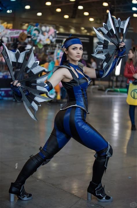 Princess Kitana Fans Cosplay Costume Inspired By Mortal Kombat Etsy