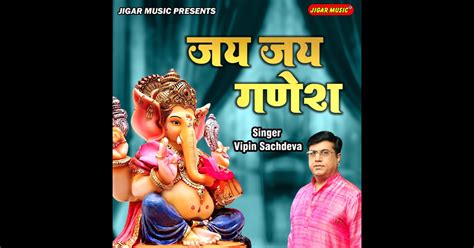 ‎jai Jai Ganesh Single Album Par Vipin Sachdeva Apple Music